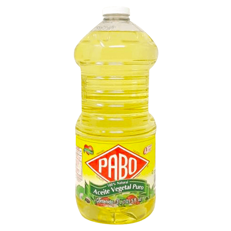 Aceite Vegetal Pabo|3 Litros